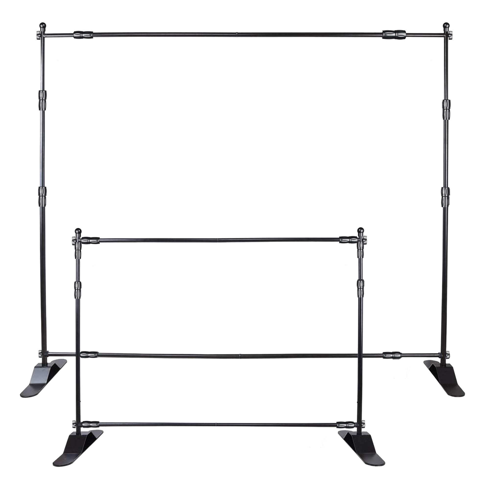 EEPHO 8x8 ft Trade Show Backdrop Stand Black - Walmart.com