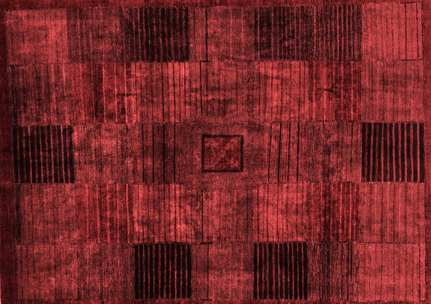 Ahgly Company Machine Washable Indoor Rectangle Oriental Red Modern ...