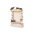 2026 Graduation Wooden Frame, Simple Handmade Solid Wood Practical ...