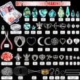 10 Sets DIY Suncatcher Kits 500PCS Sun Catchers Craft Kits Heart ...