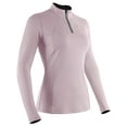 Cadmus Women's 3-Pack Compression Long Sleeve Shirts 1/4 Zip Stand-up ...