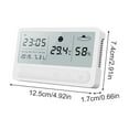 MORESEC under $5 Electronic ClockMultifunctional LCD Large Screen ...