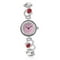 Beike - Fashion Alloy Silver-Tone Multicolor Love Heart Round Dial ...