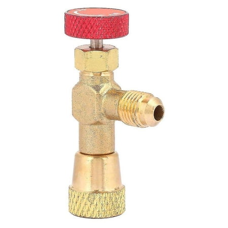 Safety Valve Air Conditioning Split Stop Valve 1/4" - 5/16" Brass Flow ...