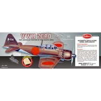 Guillow's Nakijima A6M2-N Rufe Model Kit - Walmart.com