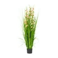 Glamour Home 5 Feet High Artificial Reed with Decorative Yellow and ...
