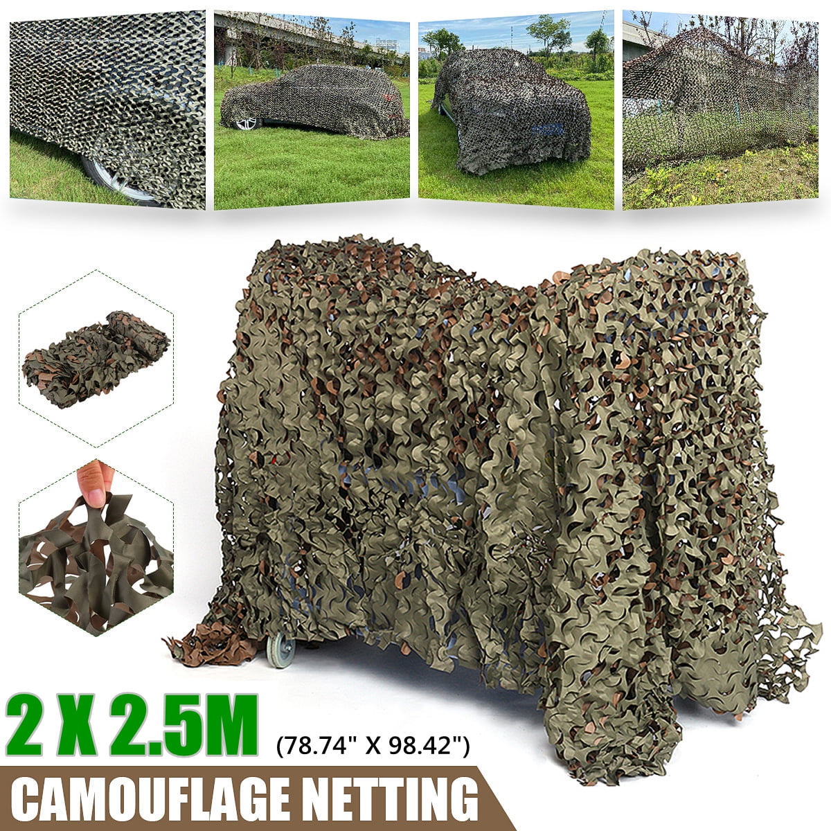 Woodland Green Camo Net, Camouflage Netting, Camo Cloth Shade Net, Camo ...