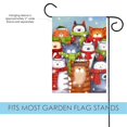 Toland Home Garden Cat Caroling Christmas Winter Flag Double Sided ...
