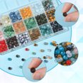 360Pcs 18 Colors Resin Beads Imitation Gemstone Beads Round Mixed Color ...