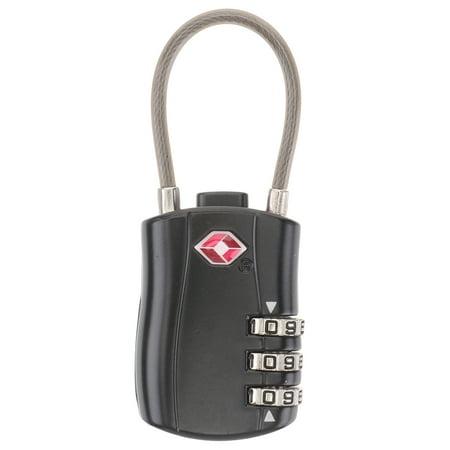 Outdoor Anti-theft Password Padlock Customs Lock Wire Rope Password ...