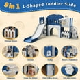 WFUN 9 in 1 Toddler Slide PlaySet for kids indoor/outdoor for Toddlers ...