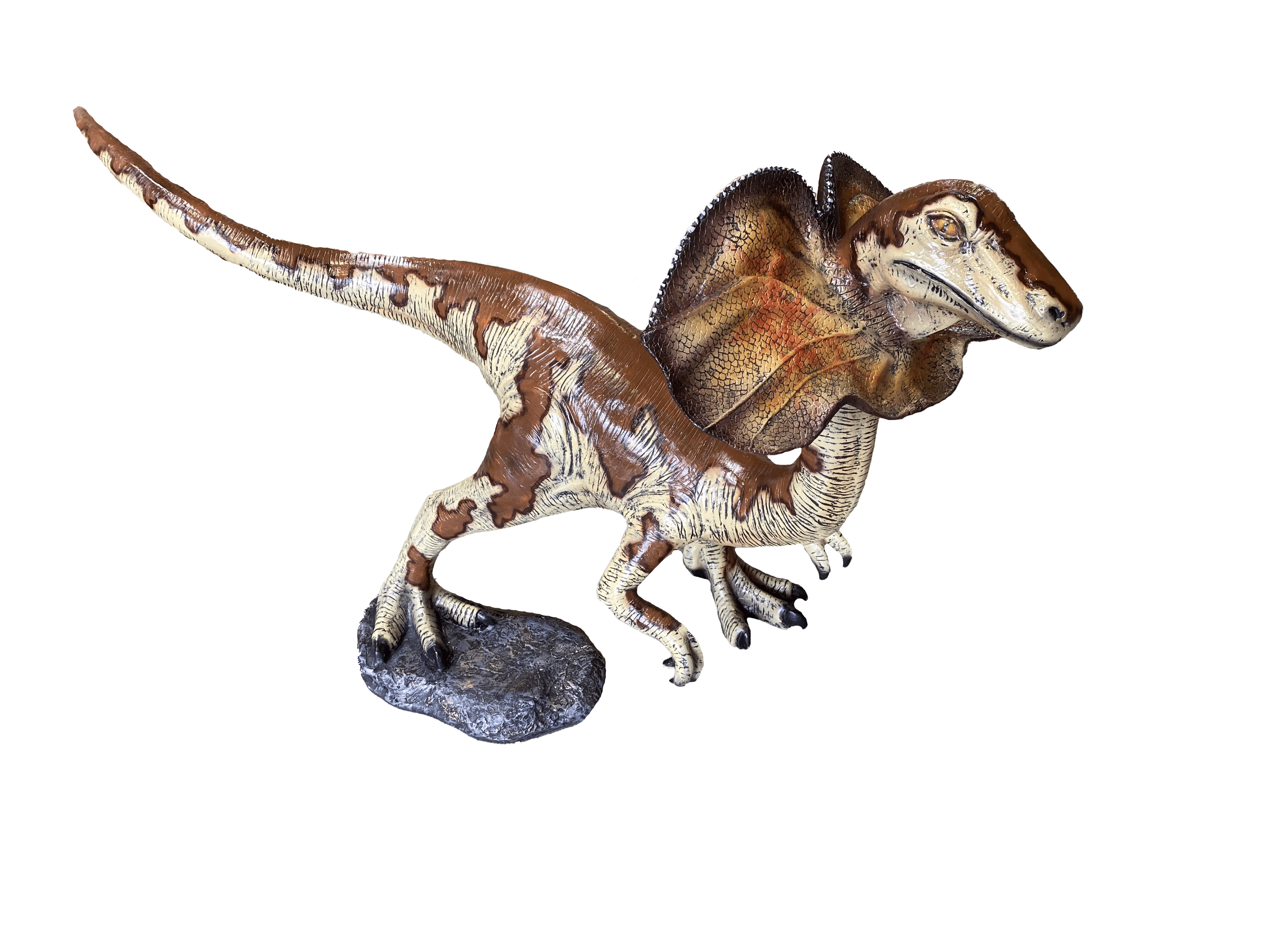 Baby Dilophosaurus Dinosaur Life Size Statue - Walmart.com