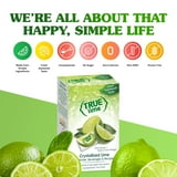 True Lime 50ct, Flavor Concentrated, Sugar-Free Drink Packets, Water ...