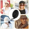 2 Pcs Hat Tape Roll, 0.78in x 16.4ft Hard Hats Size Reducer Foam Filler ...