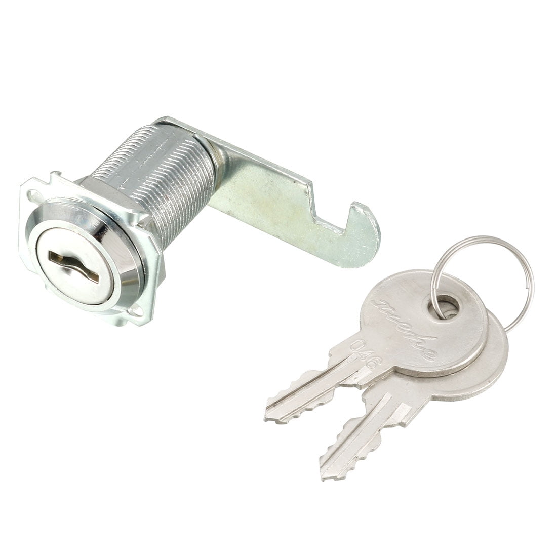 18.5mm x 30mm Thread Cabinet Mailbox Drawer Quarter Turn Cam Lock ...