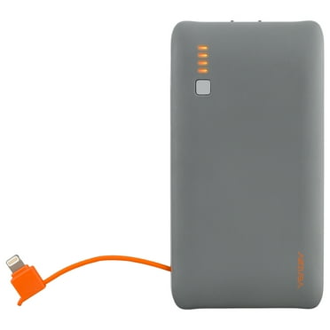 Powertek Liquipel Power Bank 10K, Compact Black - Walmart.com