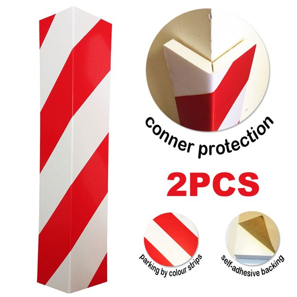 AMERTEER Warning Edge Protectors for Garage Walls Posts and Corners (2 ...