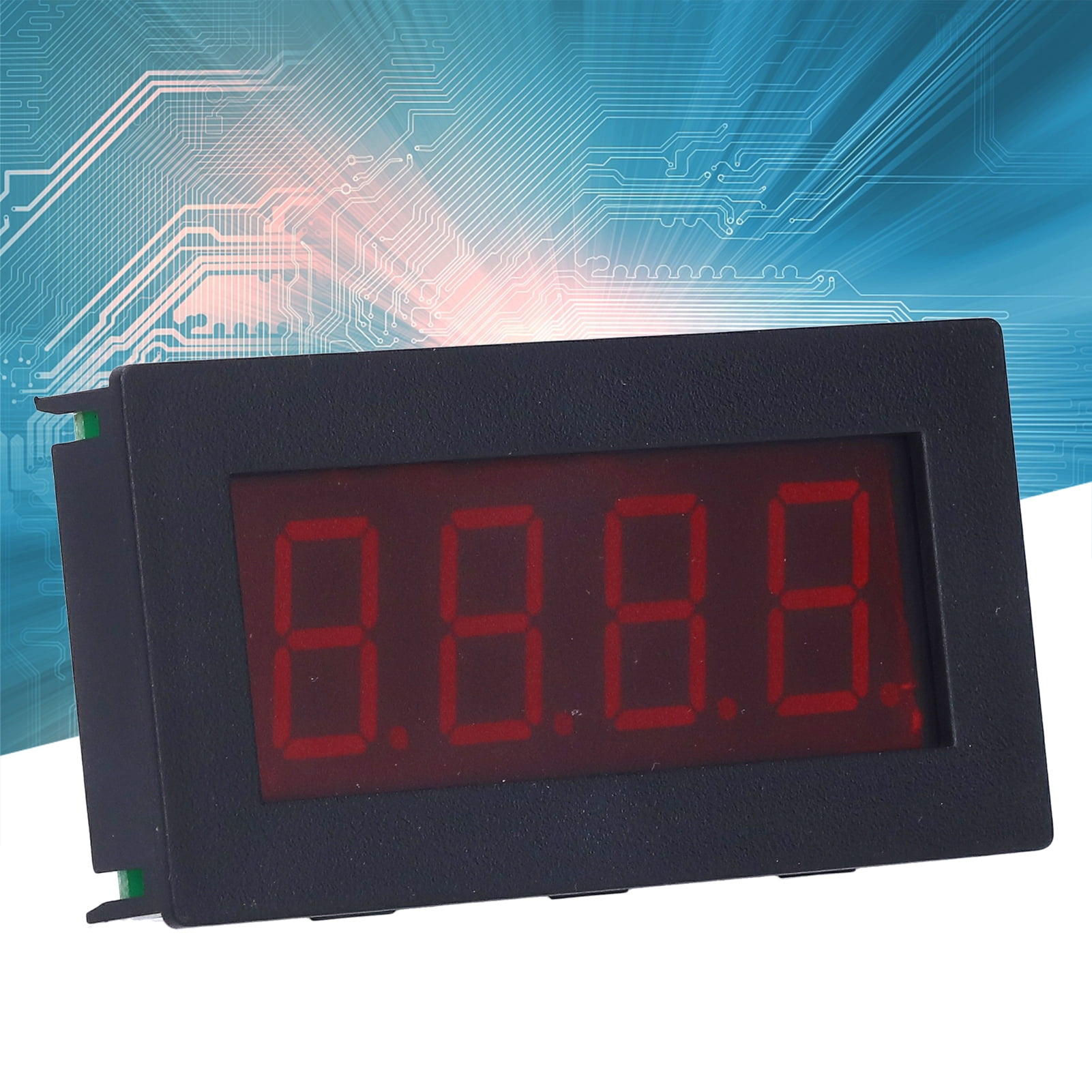 LED 7 Segment Display 4 Digital Display with RS485 Serial Port for PLC Communication 5-36V ...