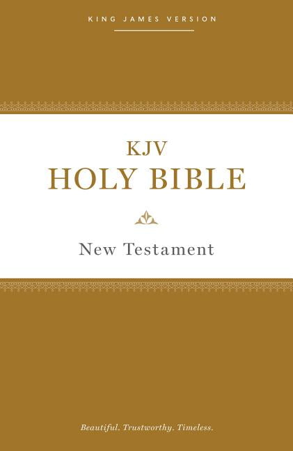 KJV, Holy Bible New Testament, Paperback (Paperback) - Walmart.com ...