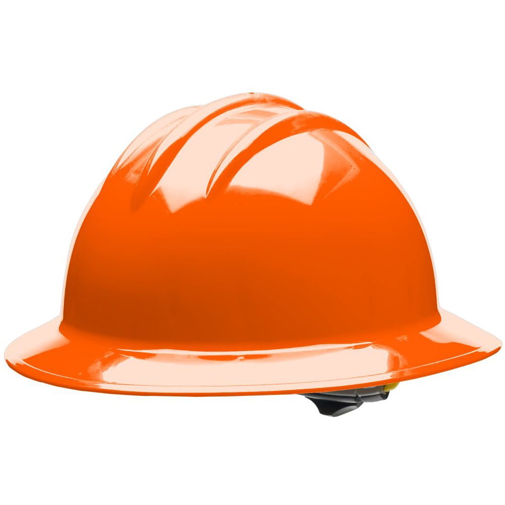 Bullard Classic Full Brim Style Hard Hat - 6pt Ratchet - Orange ...