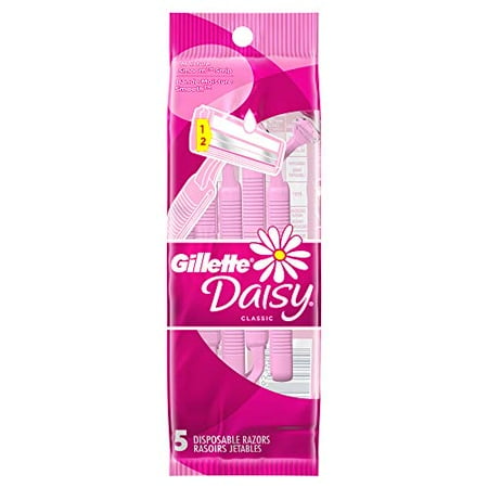 Gillette Daisy Classic Disposable Women's Razor, 5 Count - Walmart.ca