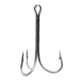 Eagle Claw Lazer 2x Treble Regular Shank Curved Point Hook (Pack of 5 ...