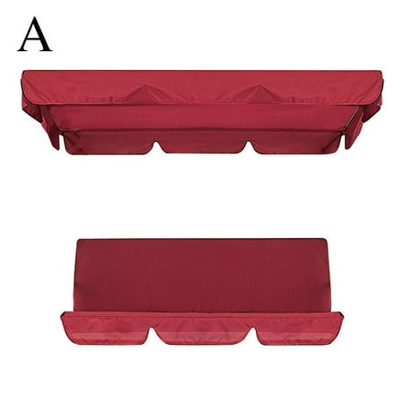 Garden Outdoor 3 Person Porch Swing Chair Bench Canopy Cover> Seat ...