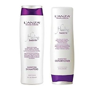 Lanza Healing Smooth Glossifying Shampoo 10.1 oz and Conditioner 8.5 oz ...