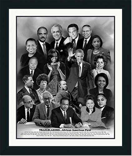 Trailblazers: African American First | Framed Famous Black Icons ...