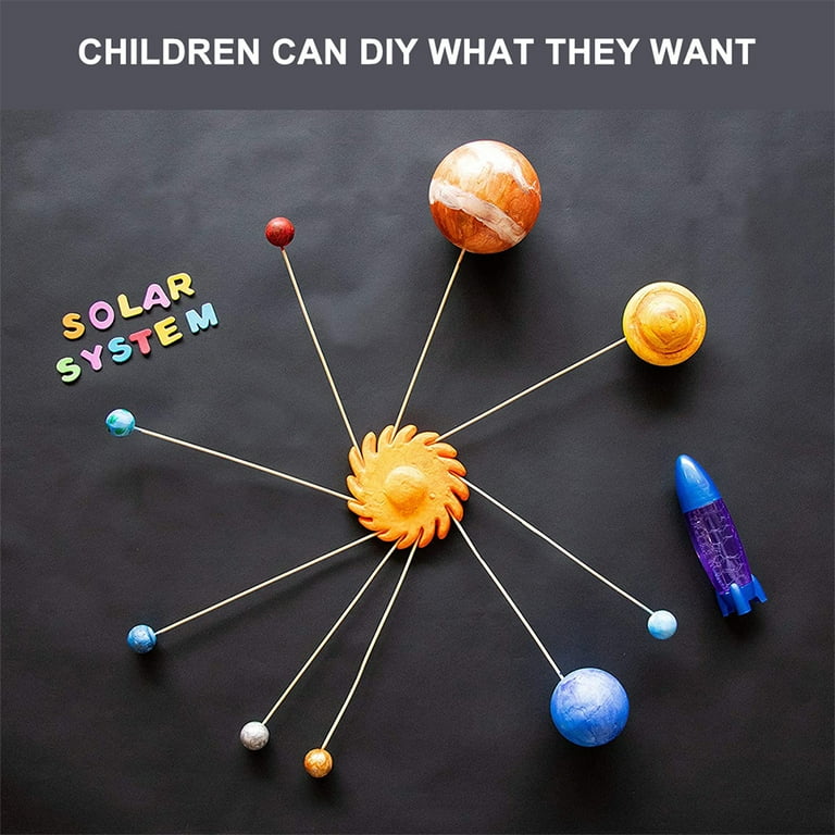 Styrofoam Solar System Craft