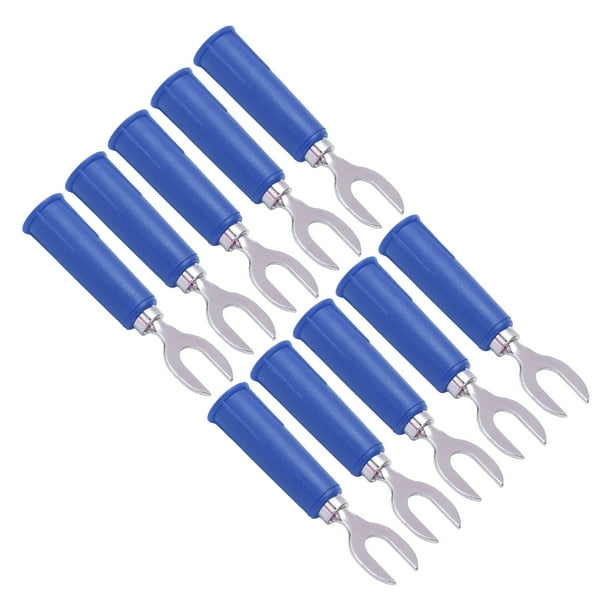 U Shape Plug,10Pcs J.20019 6mm U Y Shape Banana Plug Multimeter U Type ...