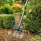 Hortem Rotary Cultivator Set, Adjustable Gardening Rotary Tiller and ...