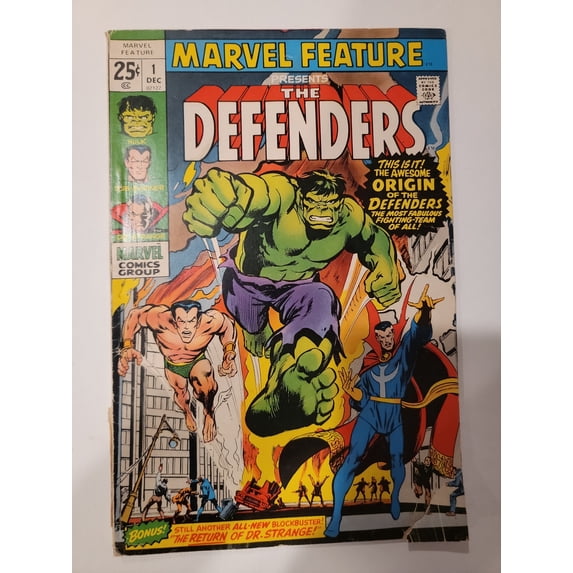 Marvel Feature #1 Comic Book - Walmart.com
