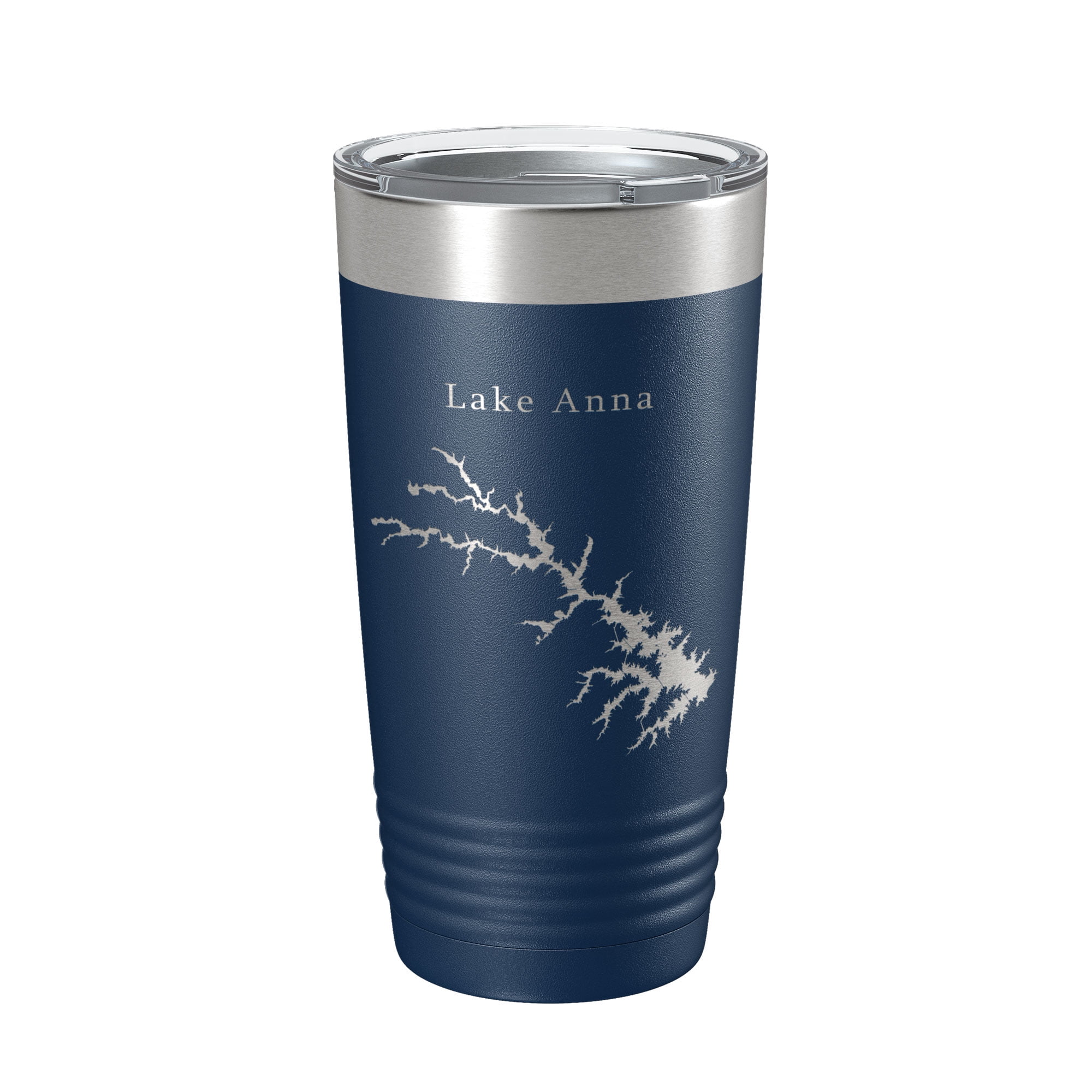 Lake Anna Map Tumbler Travel Mug Insulated Laser Engraved Coffee Cup ...