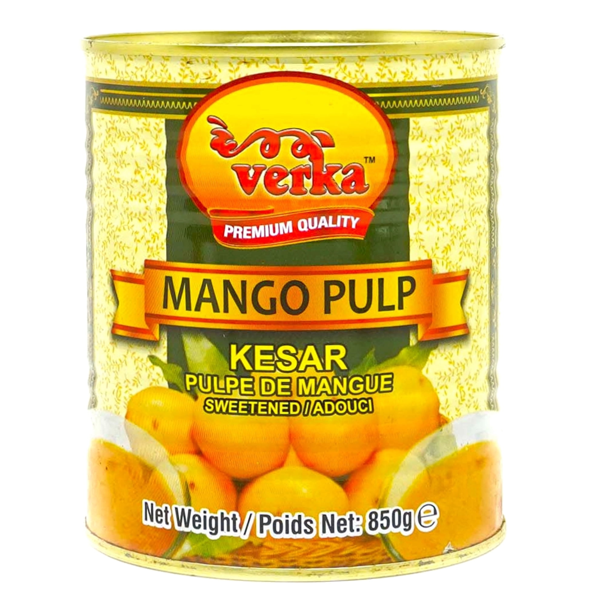 Click here for Verka Kesar Mango Pulp  850g 850 G prices