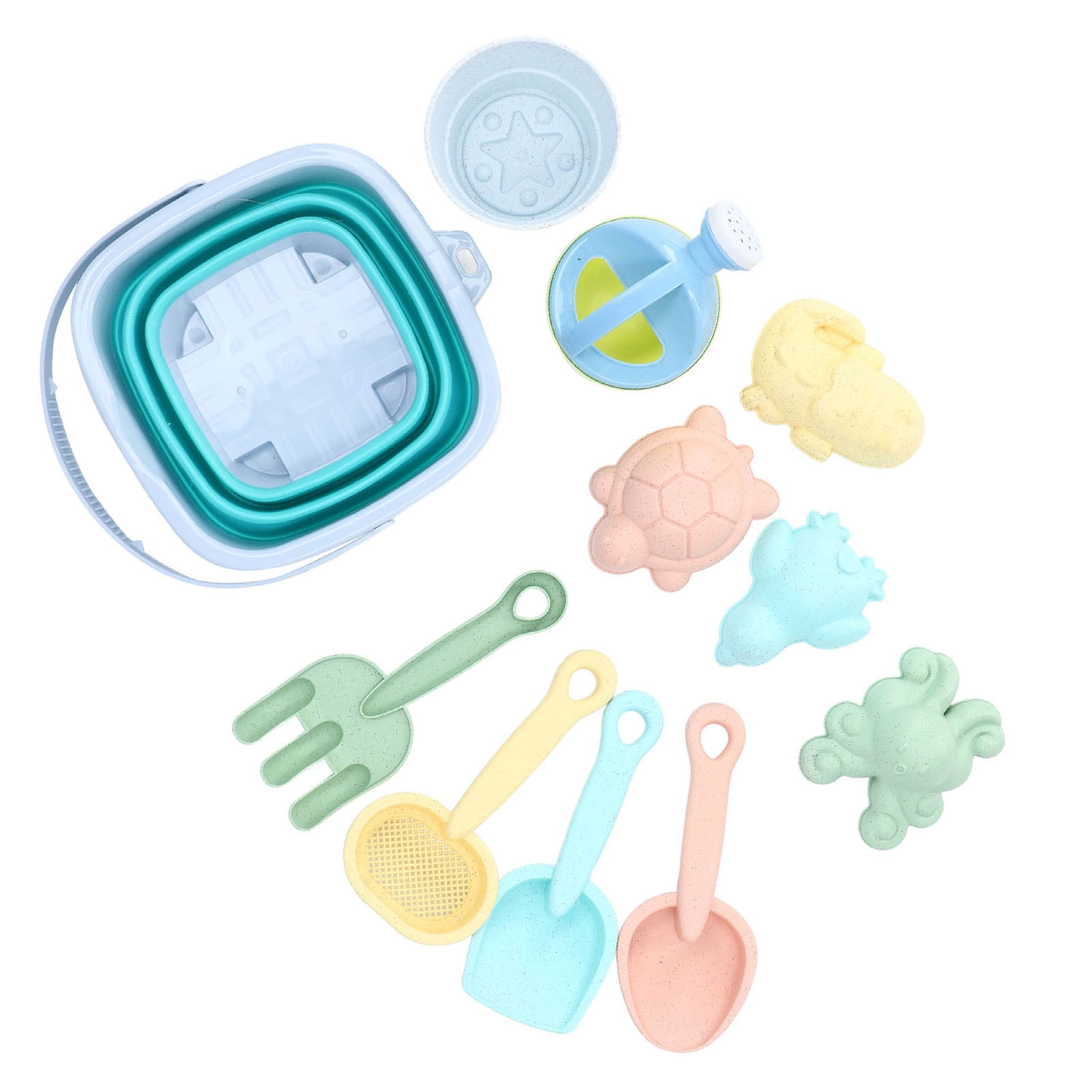 Click here for Domqga Beach Toys Set  Collapsible Sand Bucket And... prices