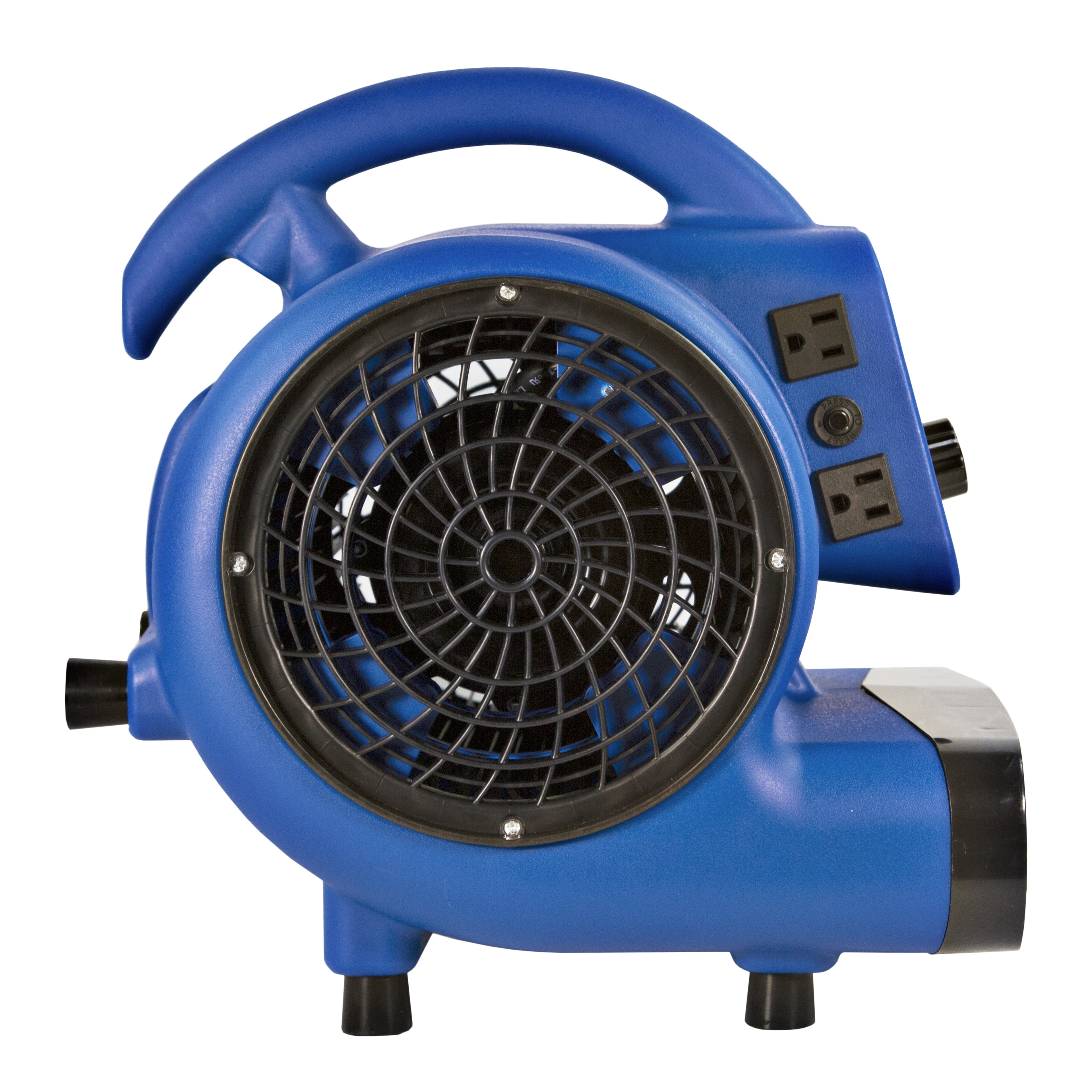 Comfort Zone Power Gear High-Velocity Air Mover, 1/4 HP, Blue – Beauty ...