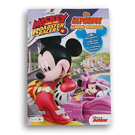 Mickey and the Roadster Racers Alphabet Learning Workbook | Walmart Canada