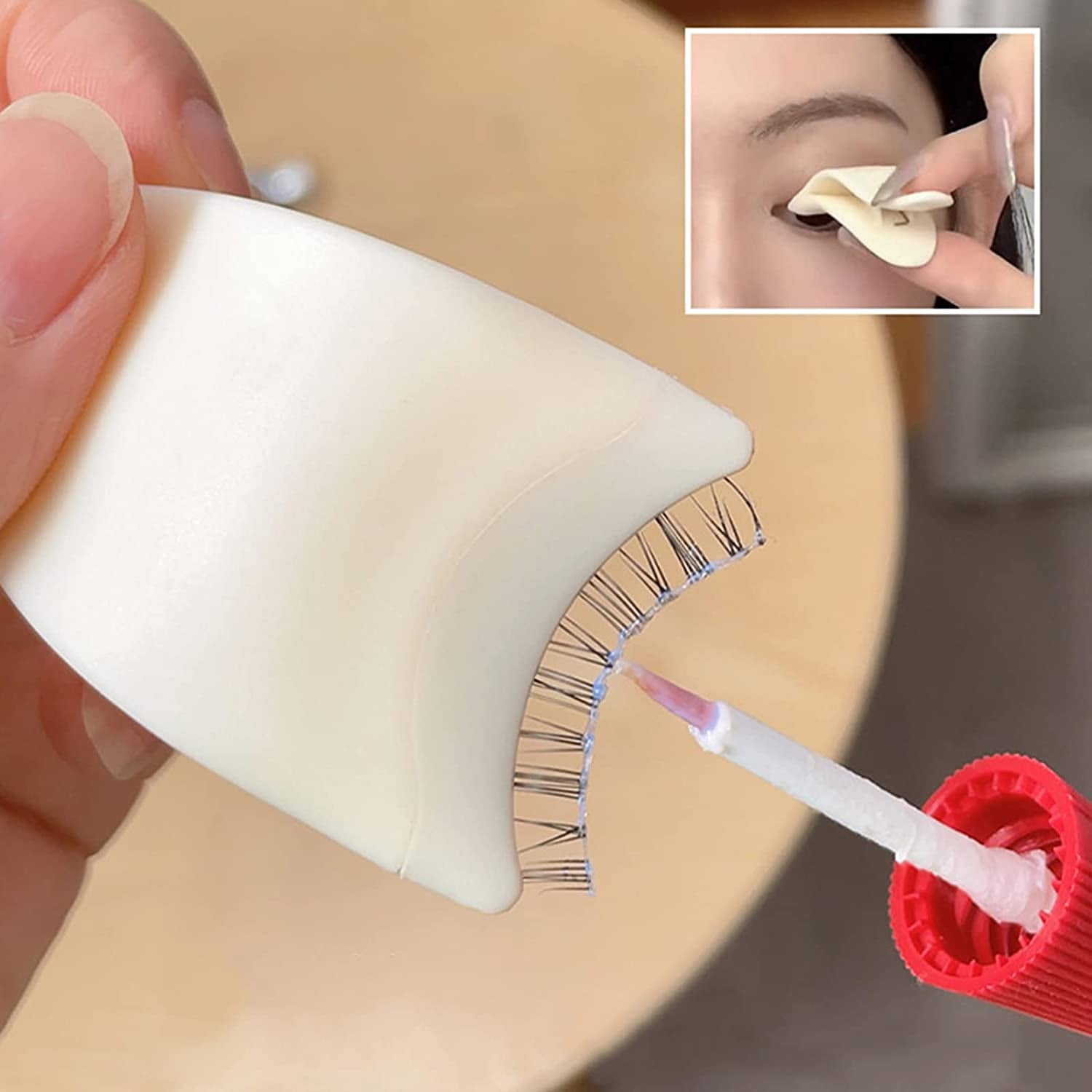 Lash Buddy, Lash Tweezers, False Eyelashes Applicator Makeup Tool for ...