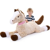 MaoGoLan, Giant Horse Stuffed Animal, 47 inches, Brown plush - Walmart.com