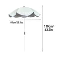 Cadancy Outdoor Plants Umbrella Adjustable Height for Garden Patio ...