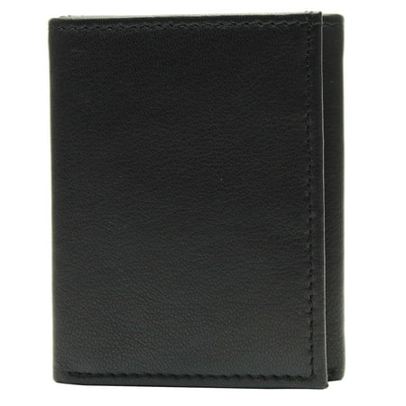 GEORGE - George Leather Slim Trifold Wallet and Card Case - Walmart.com ...