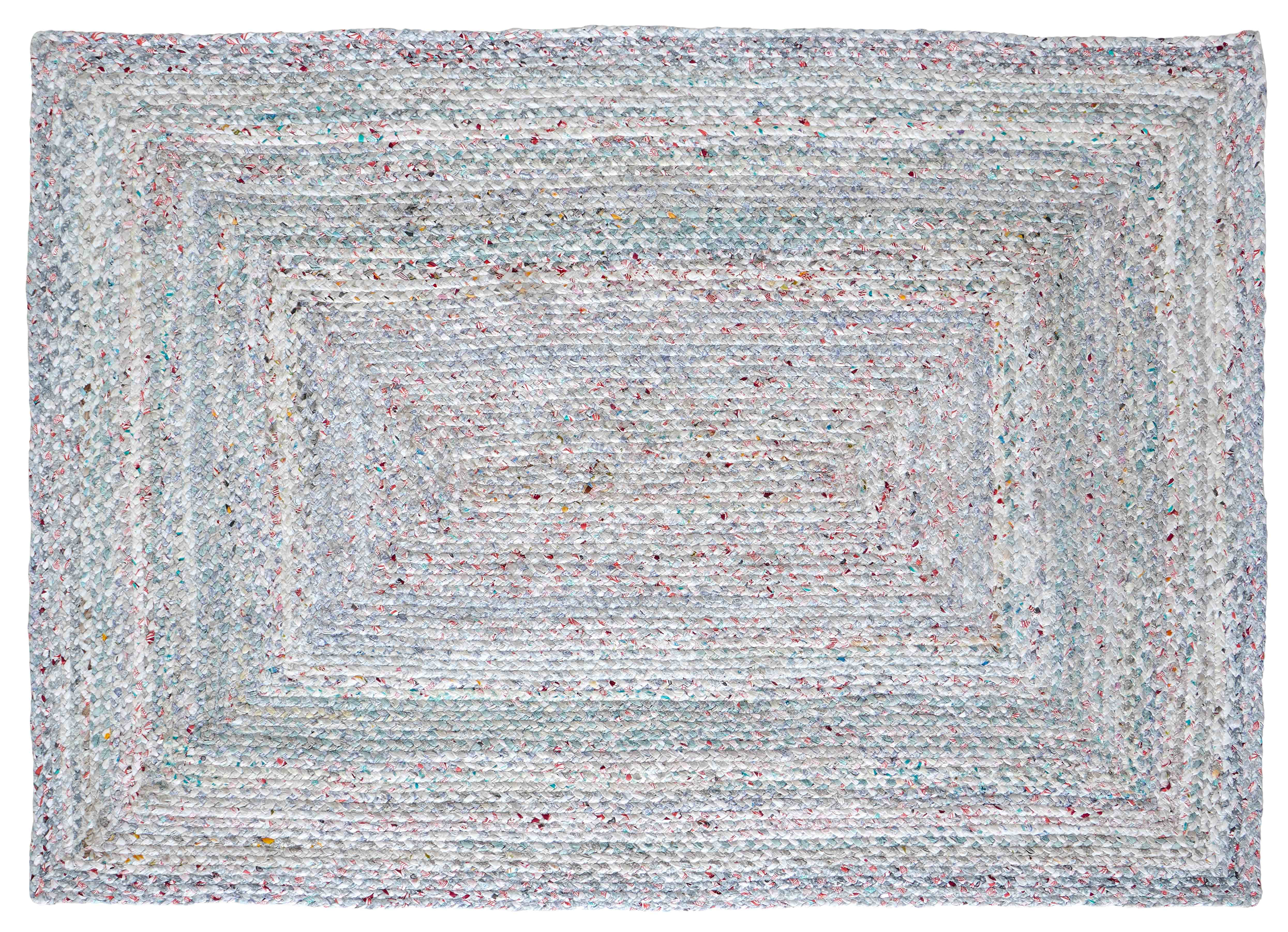 Chesapeake Braided Chindi Pastel Rug (5'x7') - Walmart.com