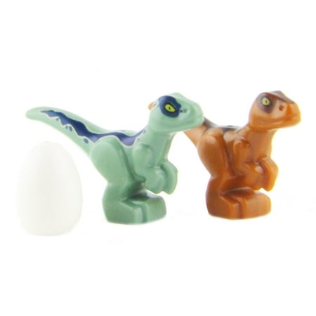 LEGO® Jurassic World Fallen Kingdom - Baby Brown And Green Raptors with ...