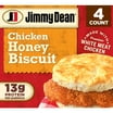Jimmy Dean Chicken Honey Biscuit Breakfast Sandwiches, 16.4 oz, 4 Count ...