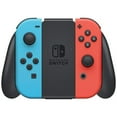 Nintendo Switch New Model Combo: 32GB Console with Neon Red/Blue Joy ...
