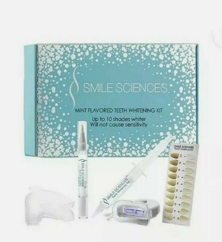 Buy Teeth Whitening Kit Smile Sciences Peppermint Mint Flavor 10 Shades ...
