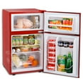 Besttey 3.1 Cu.ft Compact Dorm Fridge with Freezer, Low Noise ...