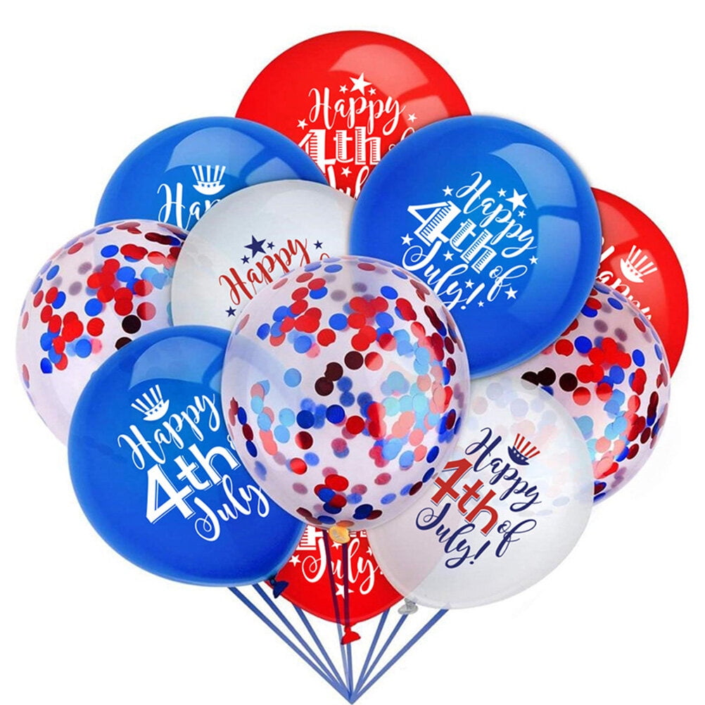 24pcs Decoartive Party Balloons Beautiful Balloons Printed Balloon ...