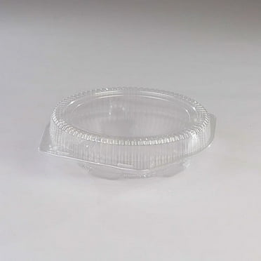 DFI Clamshell Pie Container 9" Shallow LBH-991 Clear Pack 100/case ...